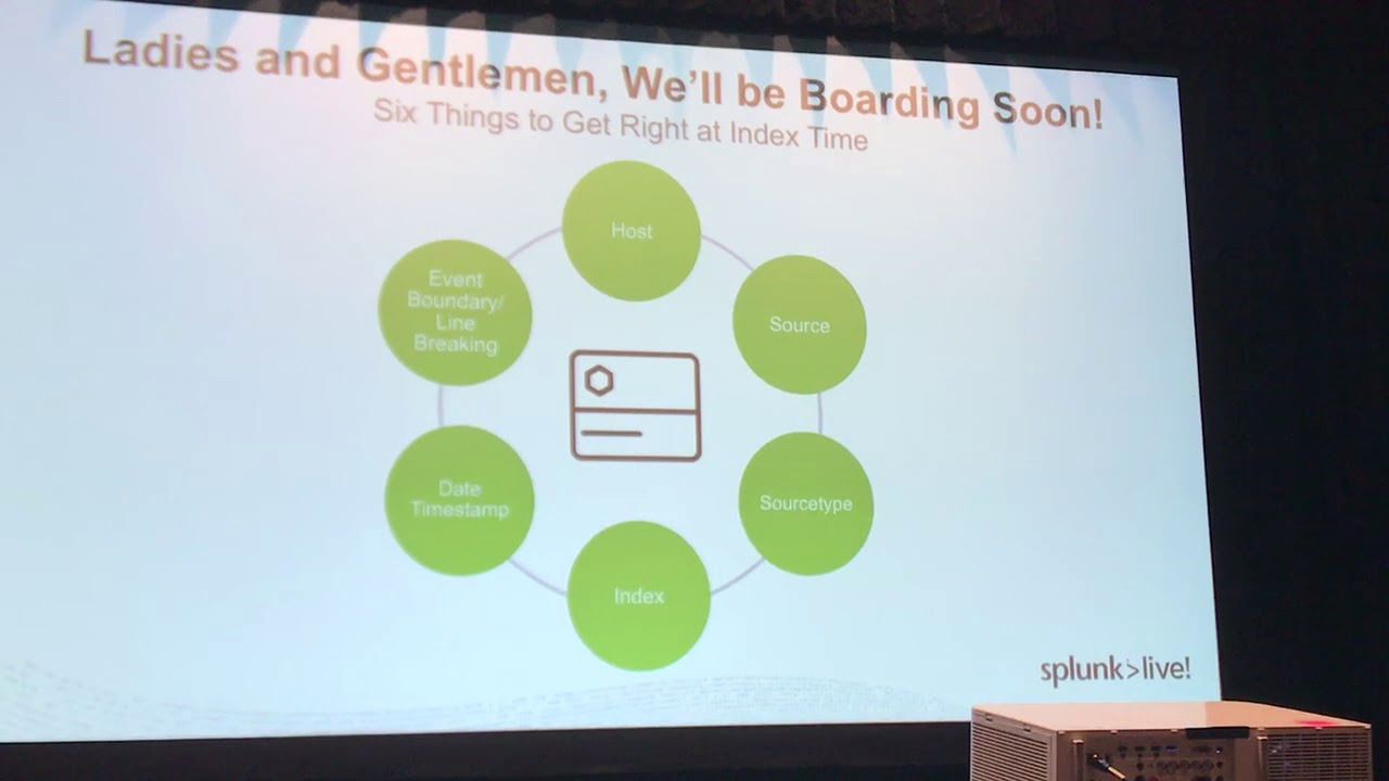 Onboarding Data into Splunk Santa Clara Splunk Live 2018 video 4 - YouTube