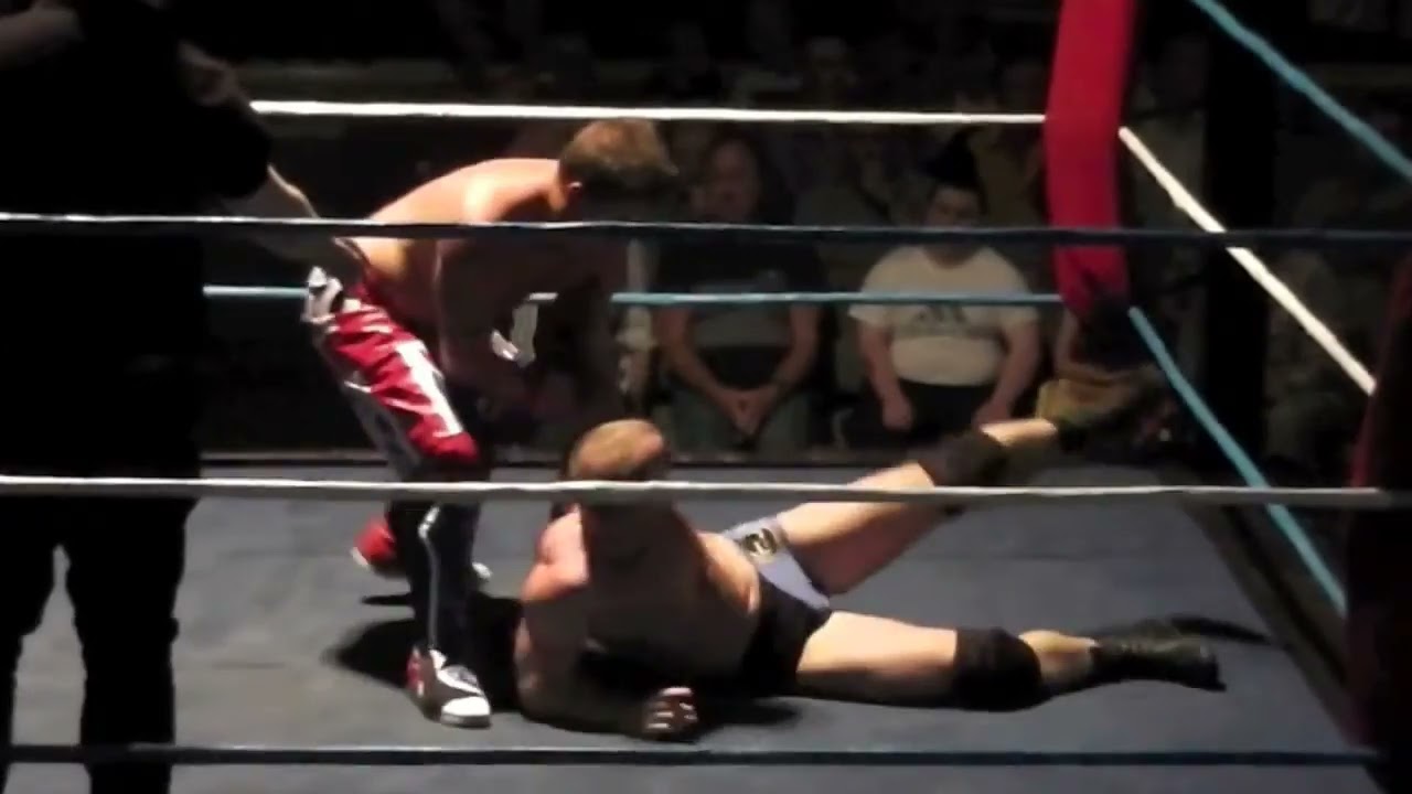 4 man KO tournament semi final Dean Allmark v CJ Banks from Rhyl 30/7 ...