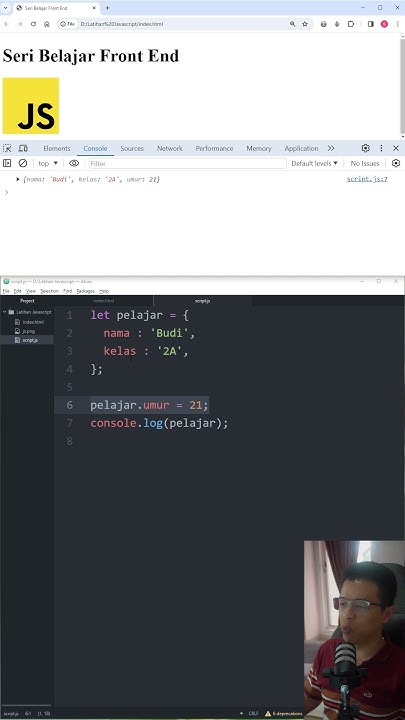 Typo Pada Dynamic Property #skysen #coding #pemograman #js - YouTube