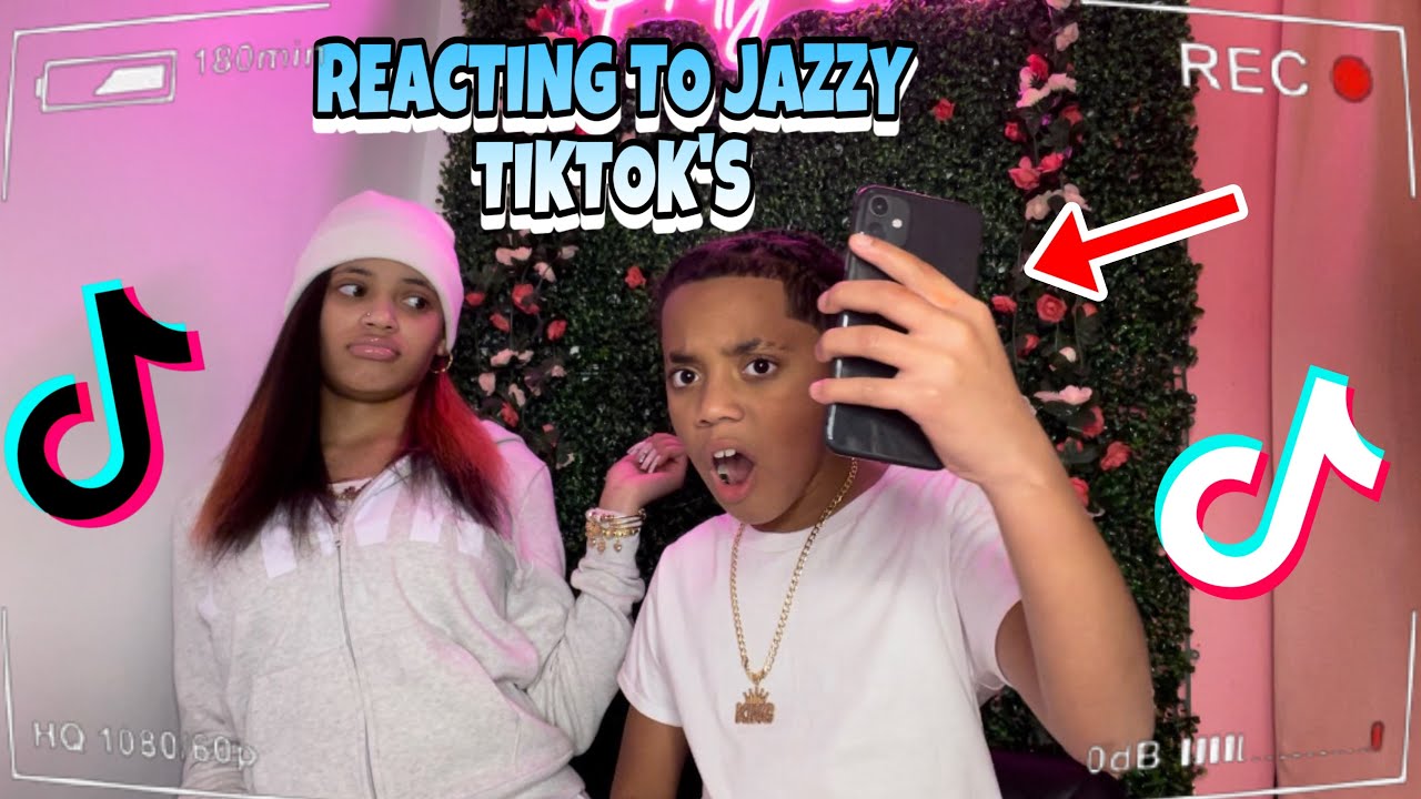 KD REACTS TO JAZZY'S TIKTOK'S😂 - YouTube