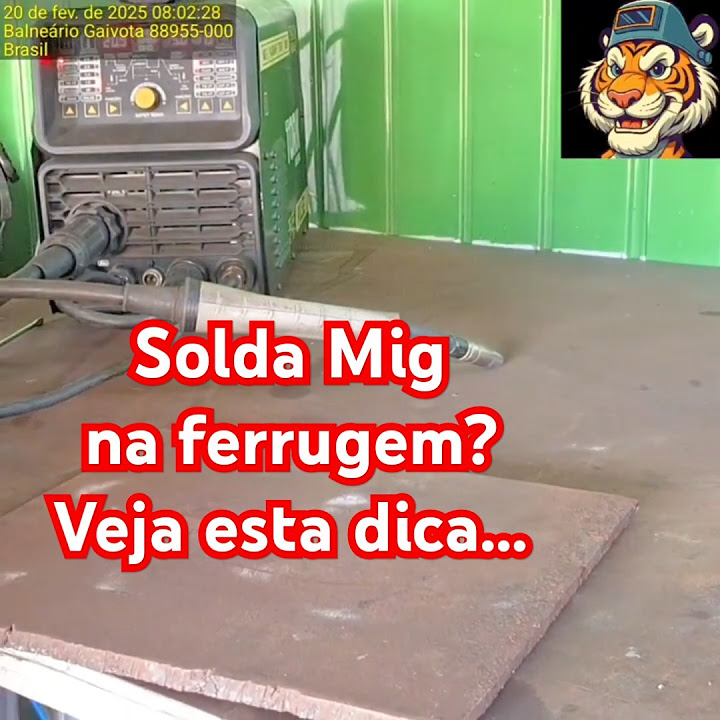 Solda mig na ferrugem? Veja esta dica... - YouTube