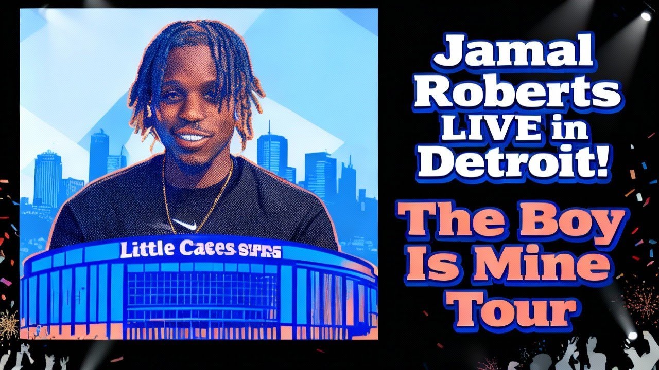Jamal Roberts Shines in Detroit During The Boy Is Mine Tour Stop - YouTube