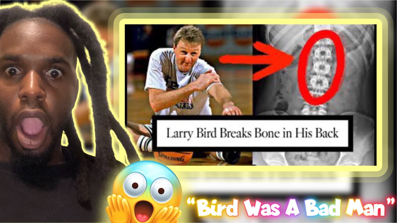 LeBron SUPERFAN Watching 5 Times Larry Bird was Injured but REFUSED to ...