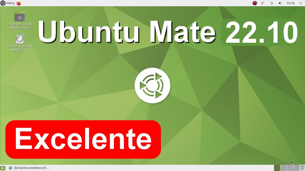 Lançamento Ubuntu Mate 22.10 Linux. - YouTube