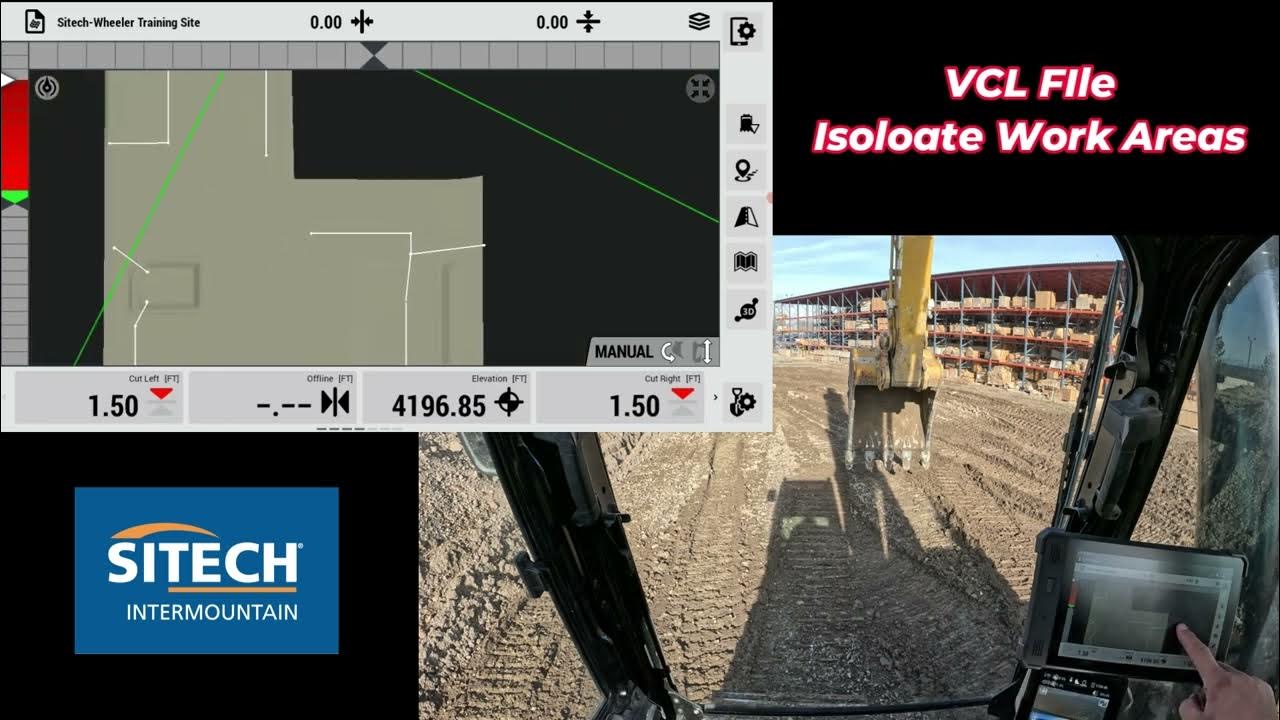 Earthworks VCL File Isolating Working Layers - YouTube