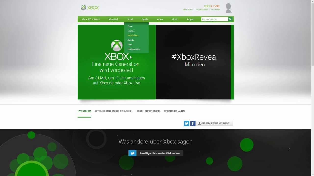 XBox Live Stream (Link)+1080p - YouTube