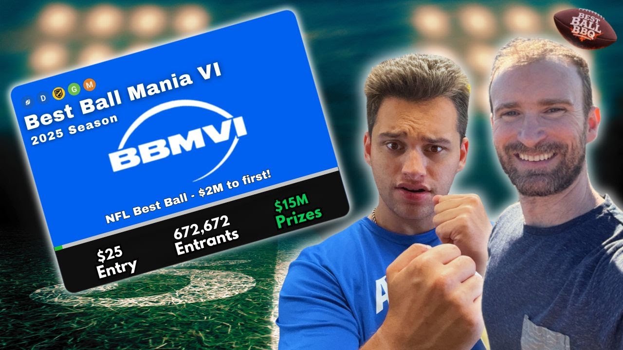 Best Ball Mania VI Draft ft. Chad Candles! - YouTube