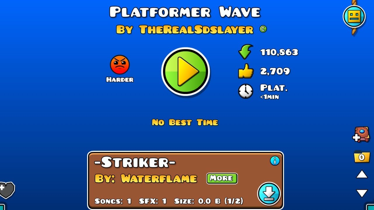 Sdslayer I broke Your Geometry dash Level - YouTube