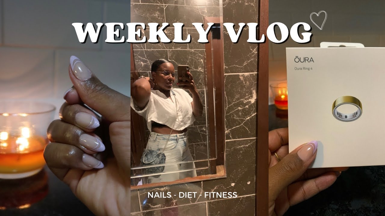 VLOG | At home nails, Protein pancakes, Oura Ring review! - YouTube