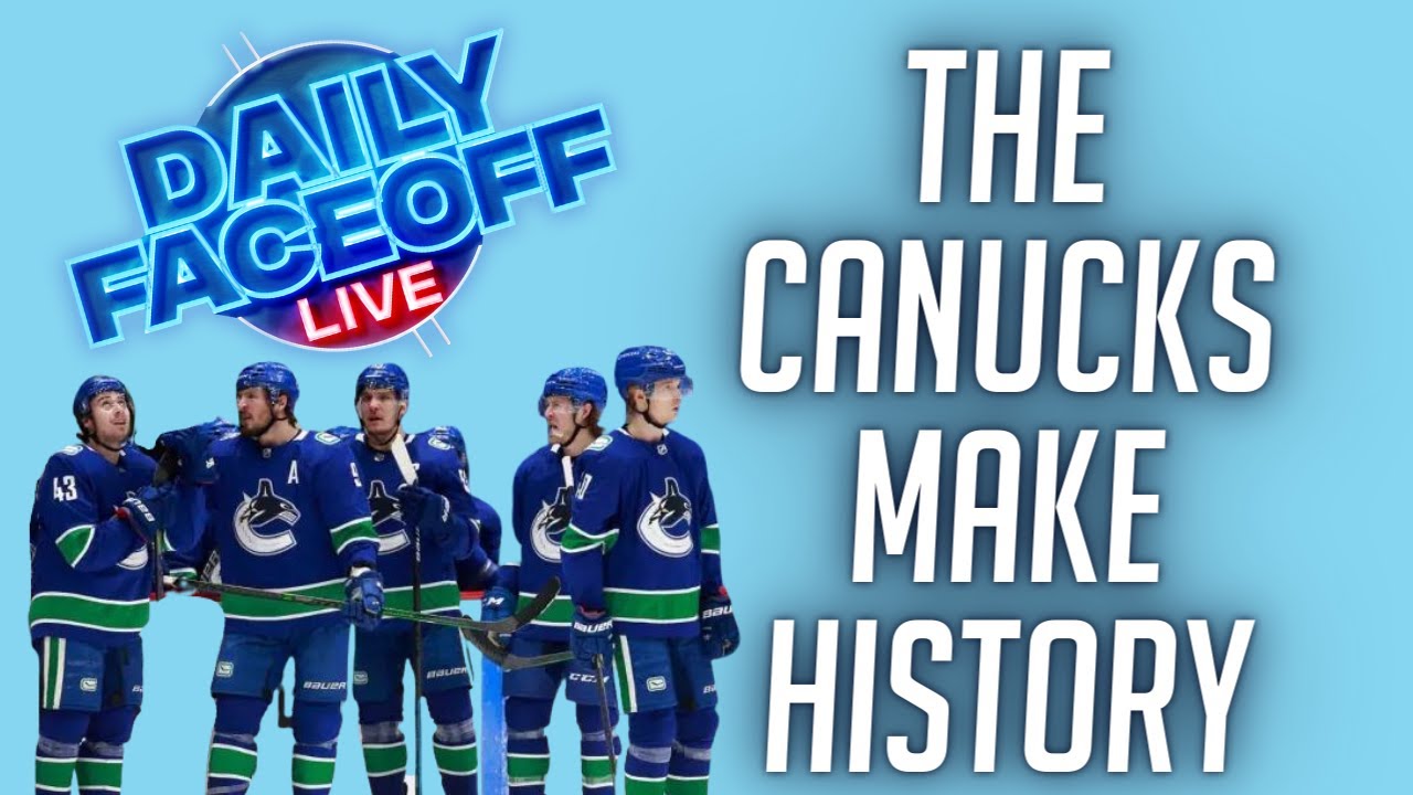 The Canucks Keep Making History | Daily Faceoff LIVE - Oct 19, 2022 ...
