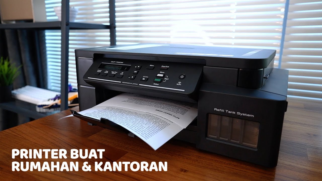 Bisa Wireless‼️ Printer cocok buat Di Rumah dan Kantoran, Brother DCP ...