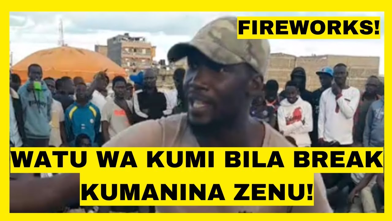 WATU WA KUMI BILA BREAK KUMANINA ZENU! ANGRY SONGA SONGA BREATHING FIRE ...