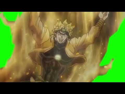 Za Warudo Meme Green Screen Download