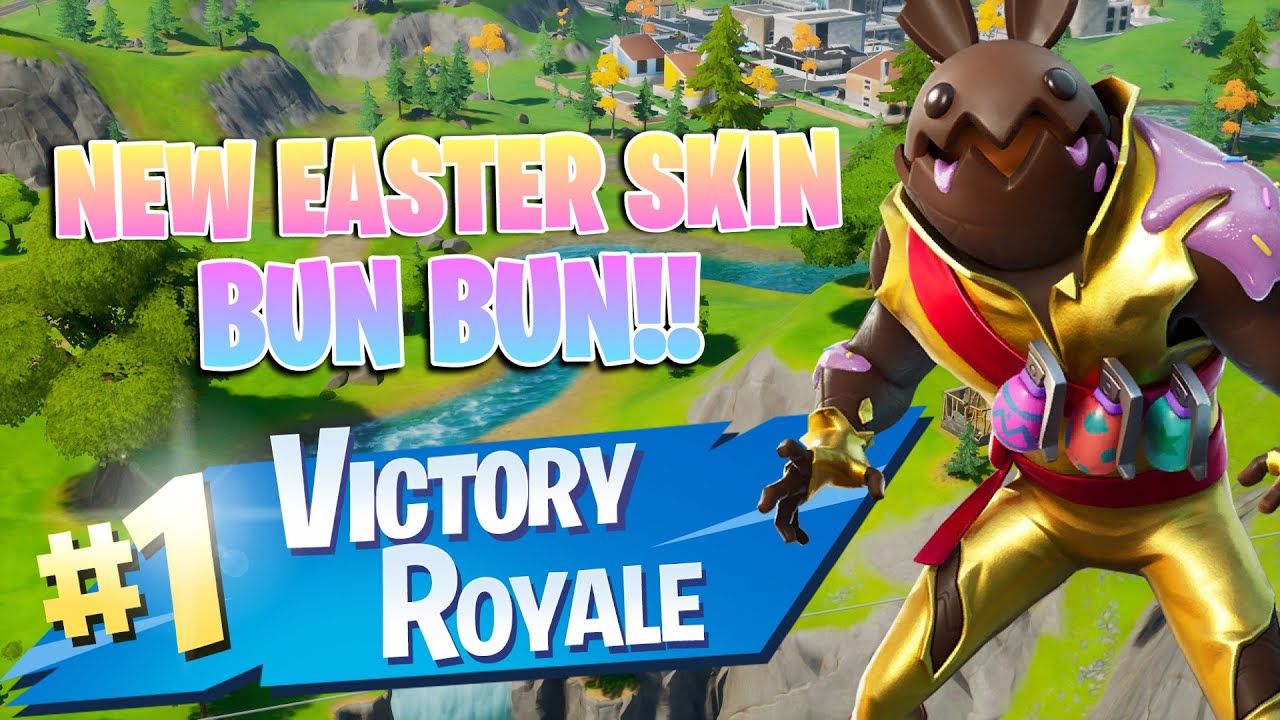New Bun Bun Skin!! 8 Elims!! - Fortnite: Battle Royale Gameplay - YouTube