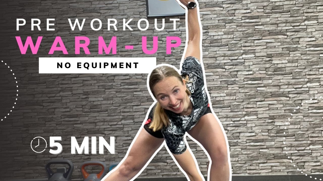 Quick 5 Minutes Total Body Warm-Up Routine - YouTube