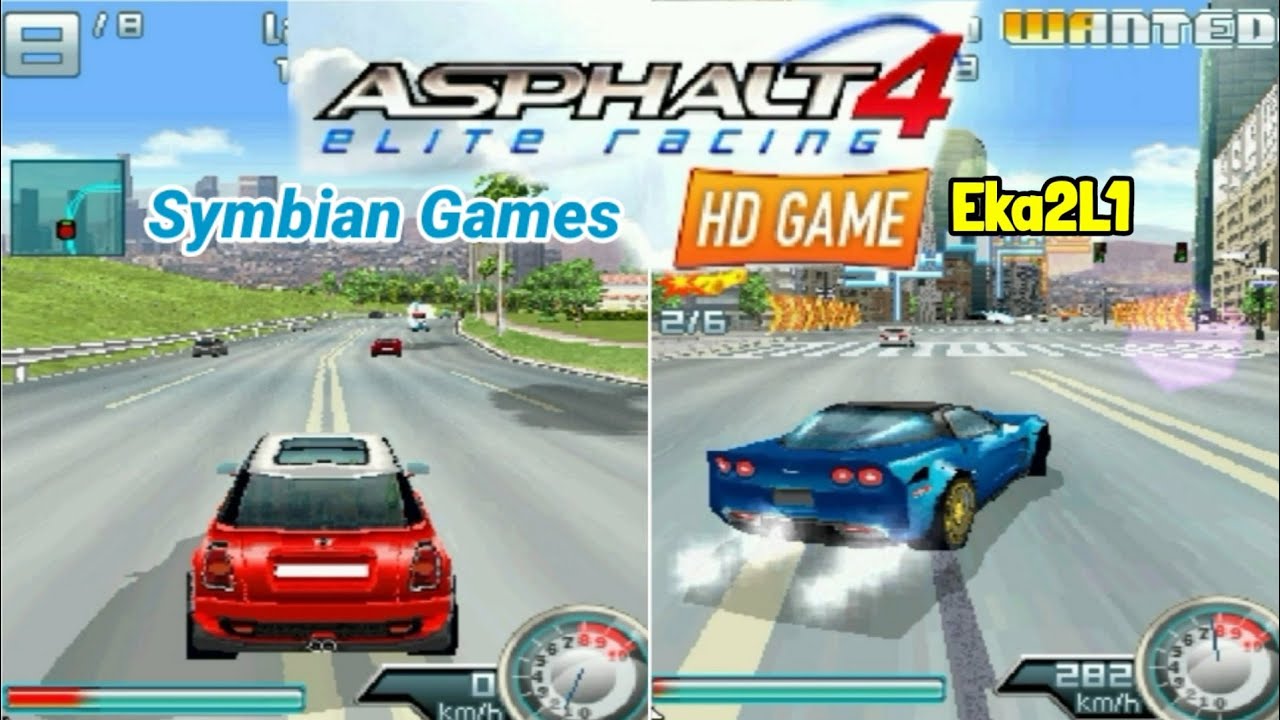 Asphalt 4 Elite Racing | Symbian s60v3 Eka2L1 - YouTube