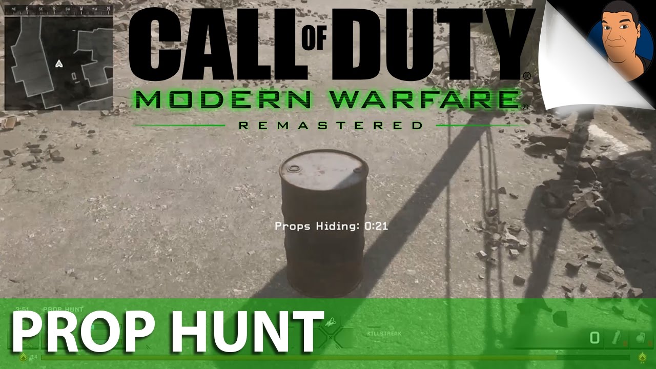 COD Modern Warfare Remastered - Prop Hunt - YouTube