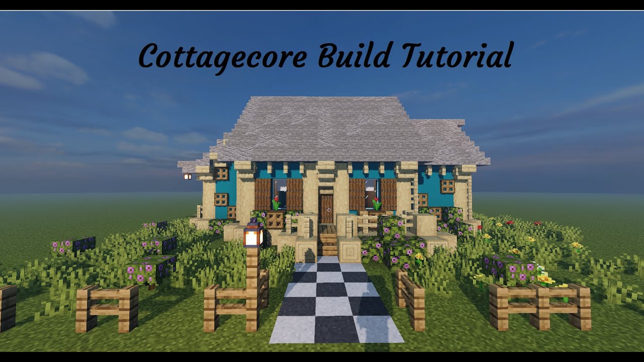 #minecraft Cottagecore Styled Home #minecrafttutorial - YouTube