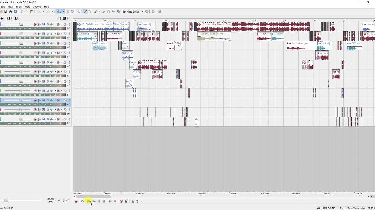Sony Acid Showcase. (LEMONADE RIDDIM MIX) - YouTube