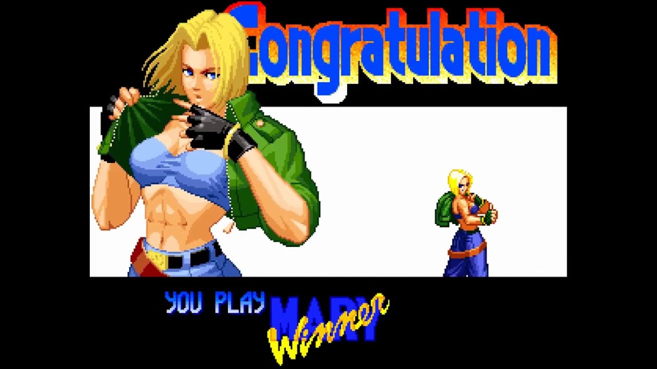Real Bout Fatal Fury Special - Blue Mary Completo! #Geese Howard - YouTube