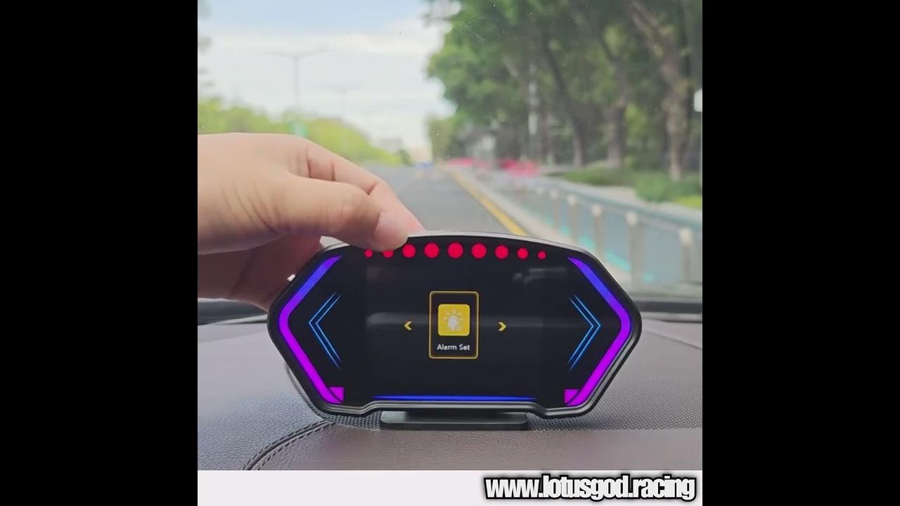 OBD2 GPS HUD VSD Speed Meter - YouTube