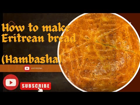 How to make Eritrean bread (Hambasha) - YouTube