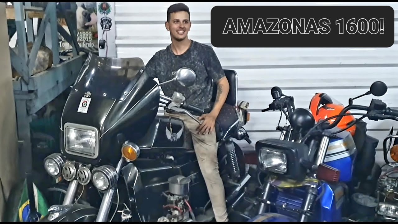 COLEÇÃO DE MOTOS AMAZONAS 1600 CC COM SIDE CAR! VIDEO PARA COMEÇAR AMAR ...