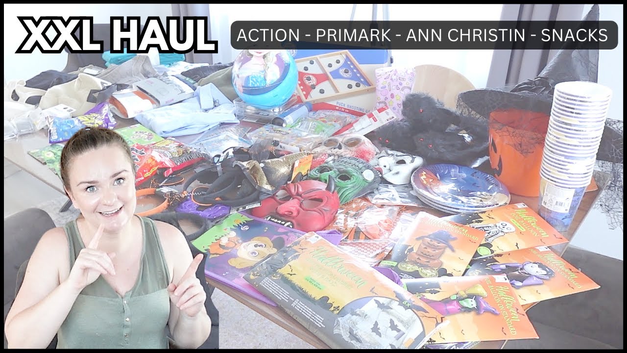 XXL Action - Primark - Snack Haul 2023/ Halloween Deko 2023 / Takis ...