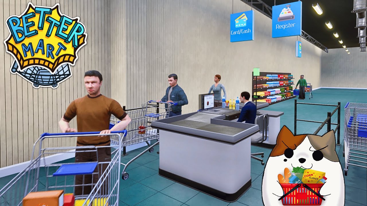 Better Mart First Look! | New Supermarket Simulator! - YouTube