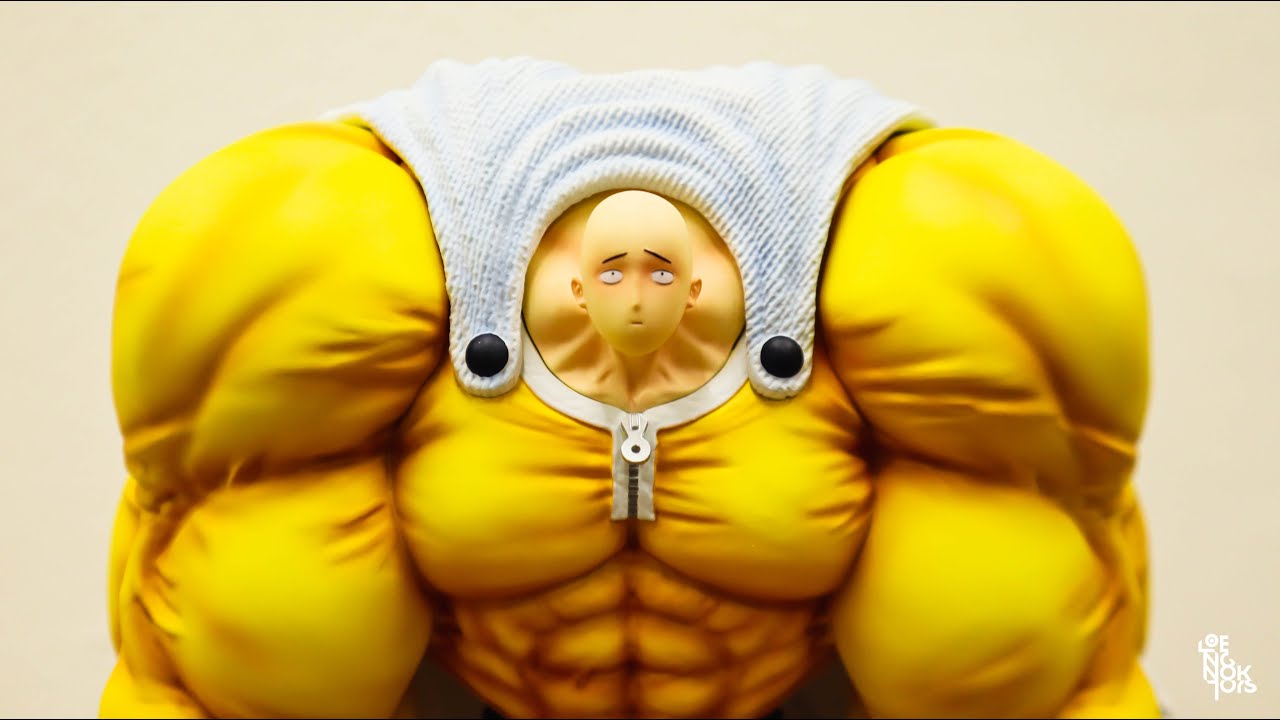 Unboxing Super Muscle SAITAMA หมัดเดียวจอด!!! หนุ่มกล้ามโต - YouTube