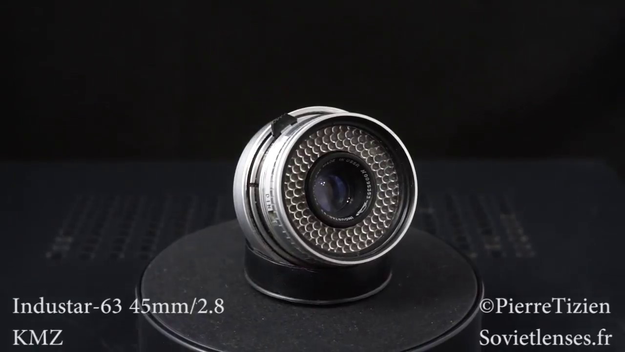 Industar-63 45mm/2.8 adapted - YouTube