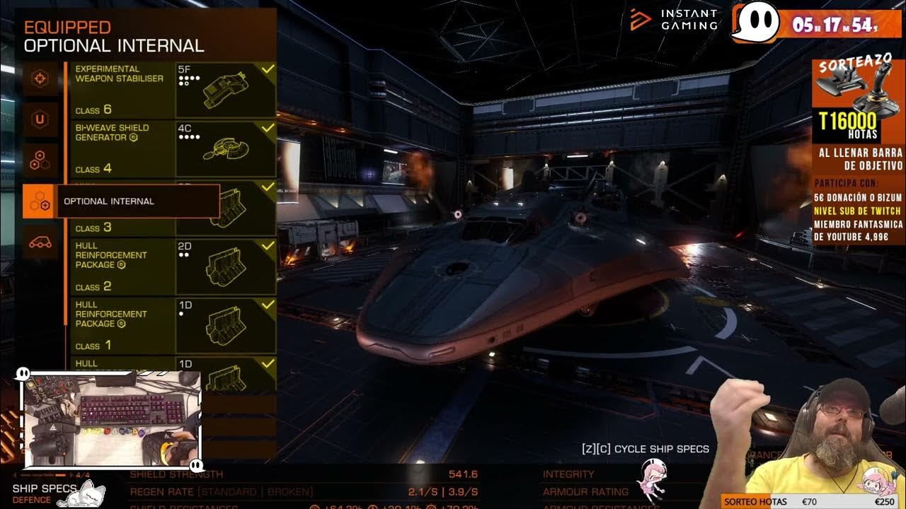 Guía Tutorial - Elite: Dangerous - Python MKII Antixeno - Comentamos ...