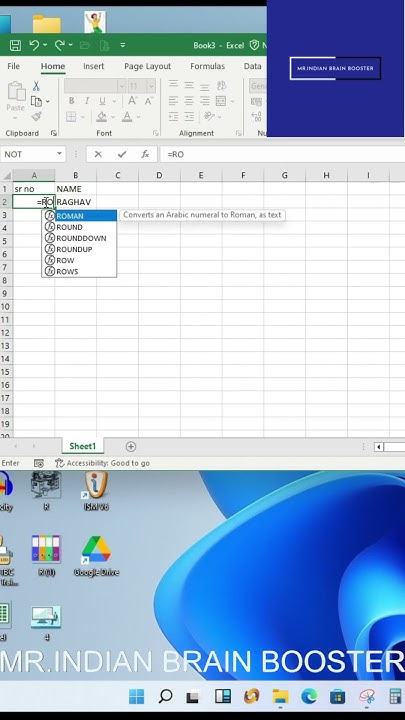 How To Autocorrect Serial Numbers of Deleted rows in excel | Excel Tutorial | Excel Trick - YouTube