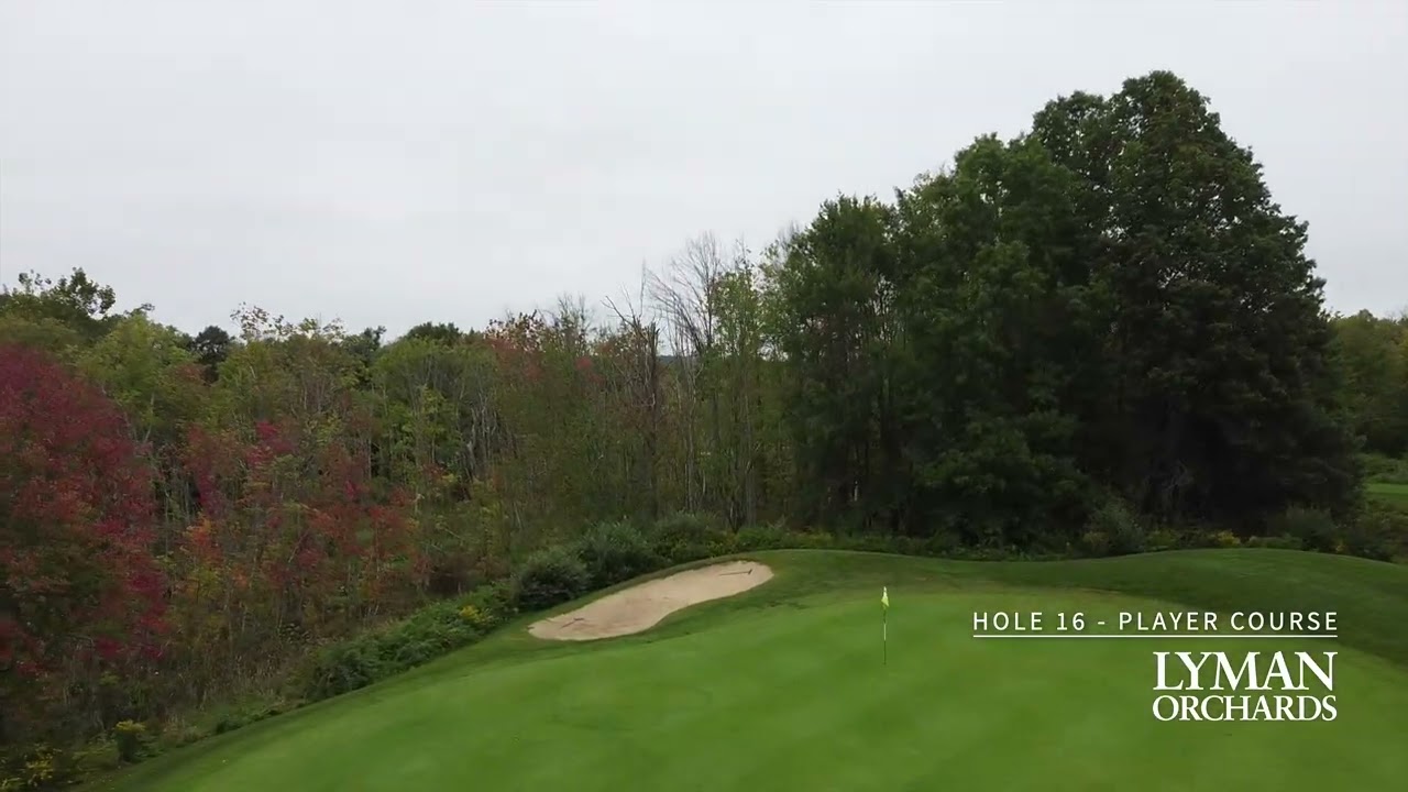Lyman Orchards Player Course Hole 16 - YouTube