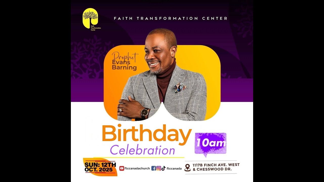 FAMILY SERVICE: BIRTHDAY CELEBRATION| WITH PROPHET EVANS BARNING ...