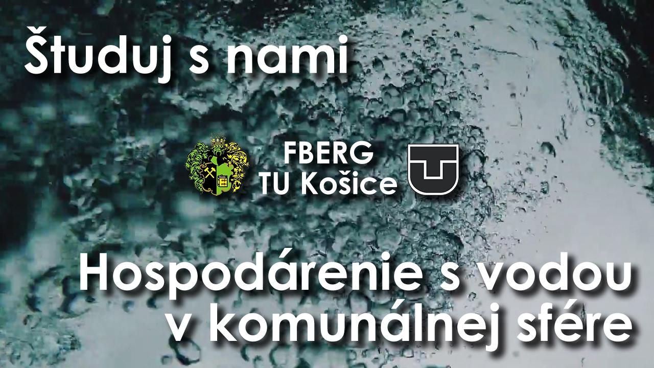 Študuj "Hospodárenie s vodou v komunálnej sfére" FBERG TUKE - YouTube