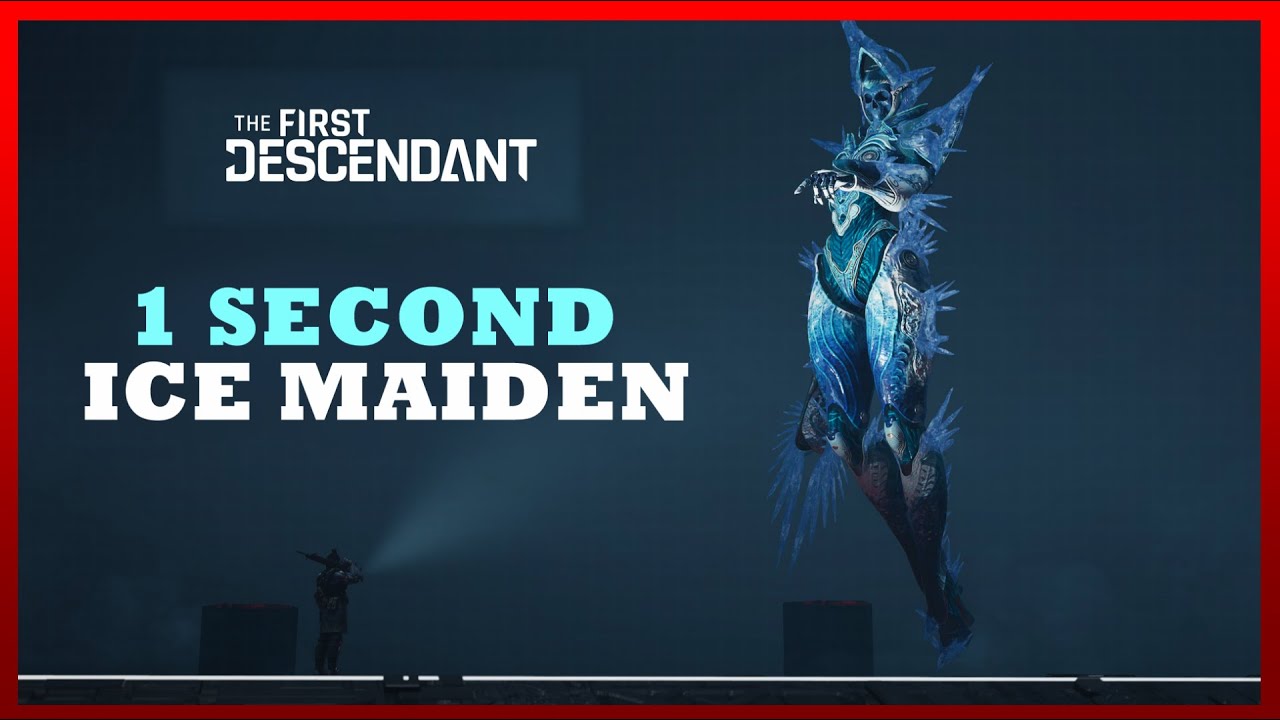 1 Second Ice Maiden - The First Descendant - YouTube
