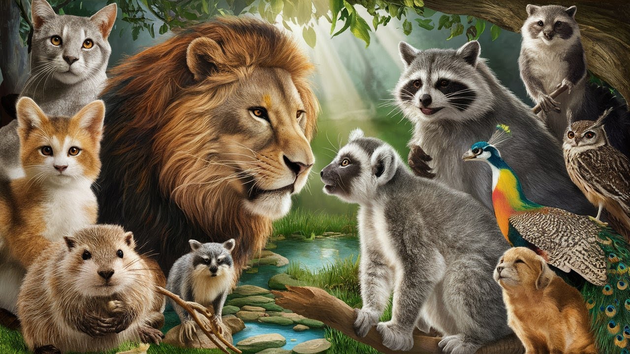 Wild Animals And Pets: From Fierce To Friendly - YouTube