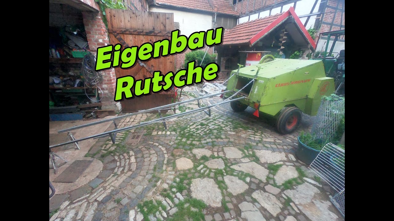 Ich bau mir eine Rutsche | Claas Magnum | Eigenbau | Grüner Wolf Kanal ...