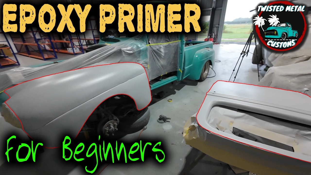 How to Epoxy Prime a car for Beginners - YouTube