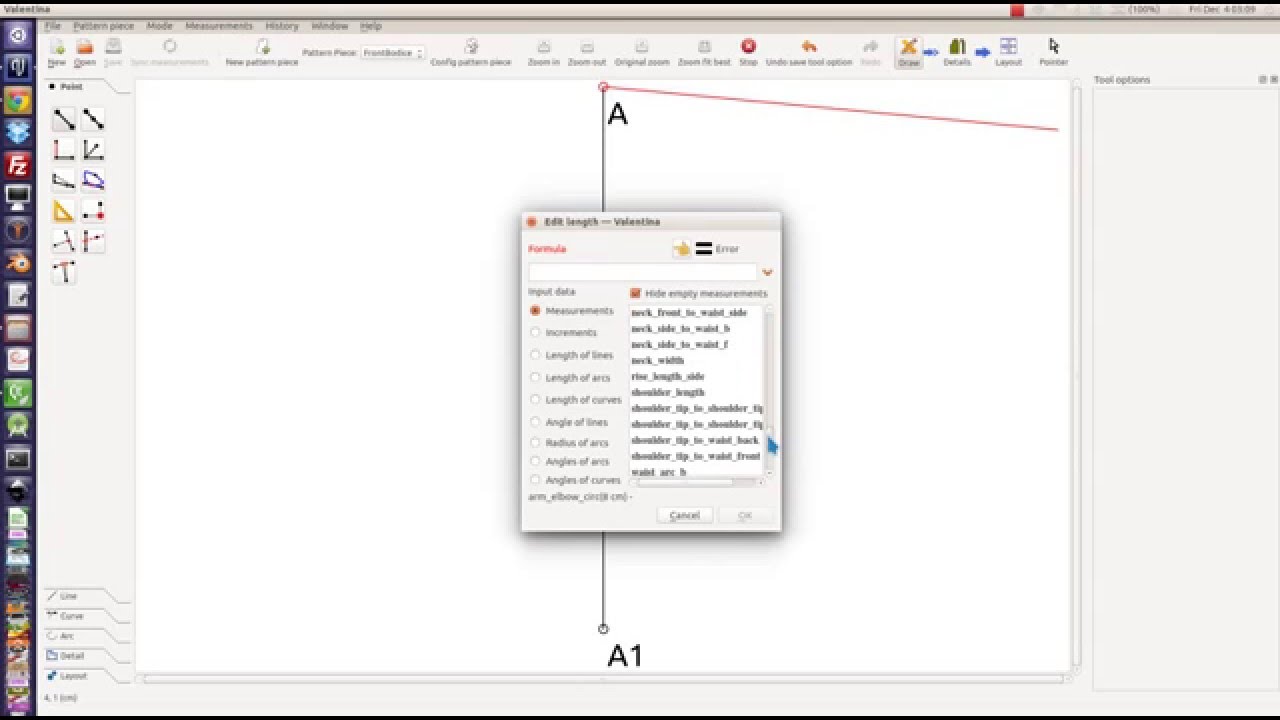 D1 Create New Pattern and 1st Pattern Piece - YouTube