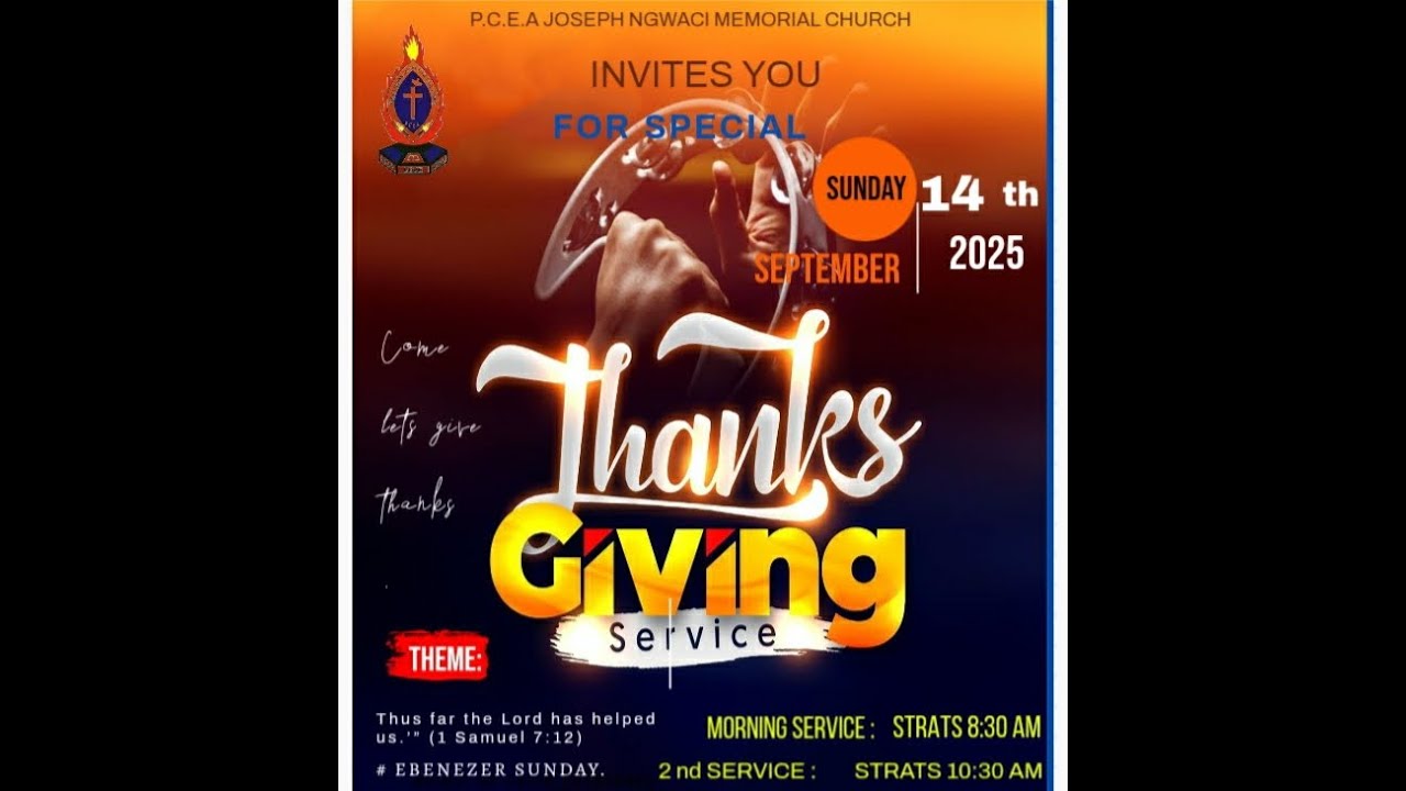 PCEA Joseph Ngwaci Memorial Church-PCMF Commissioning And Thanks Giving ...