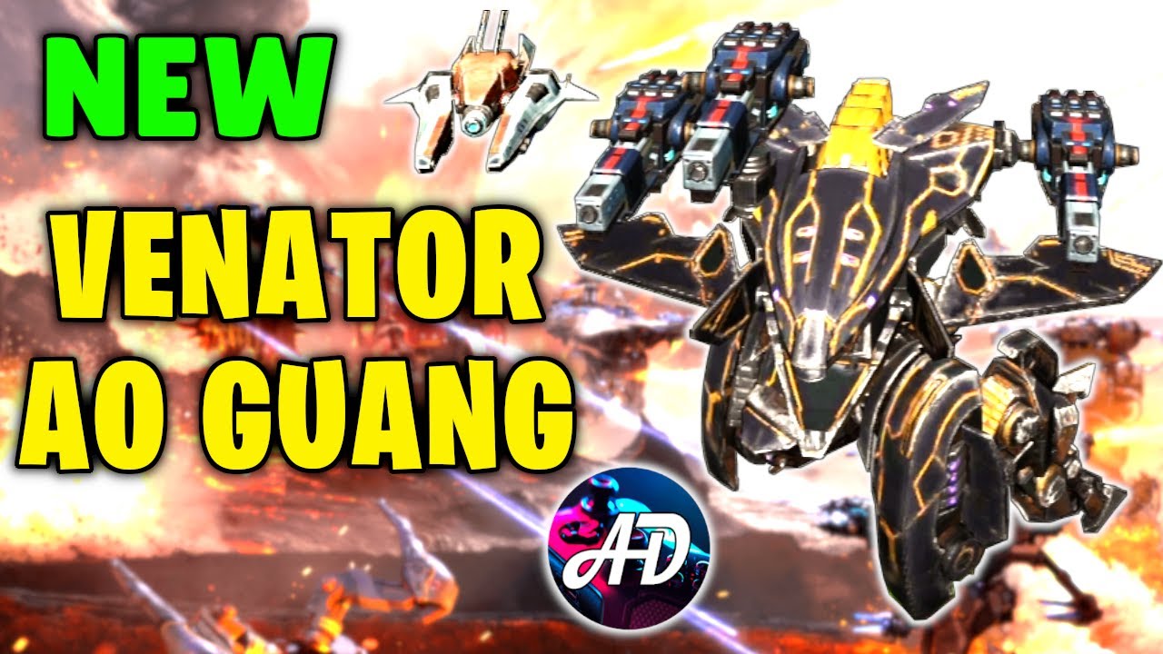 NEW VENATOR AO GUANG Turns Into A GODLIKE!! Machine - War Robots MK2 ...