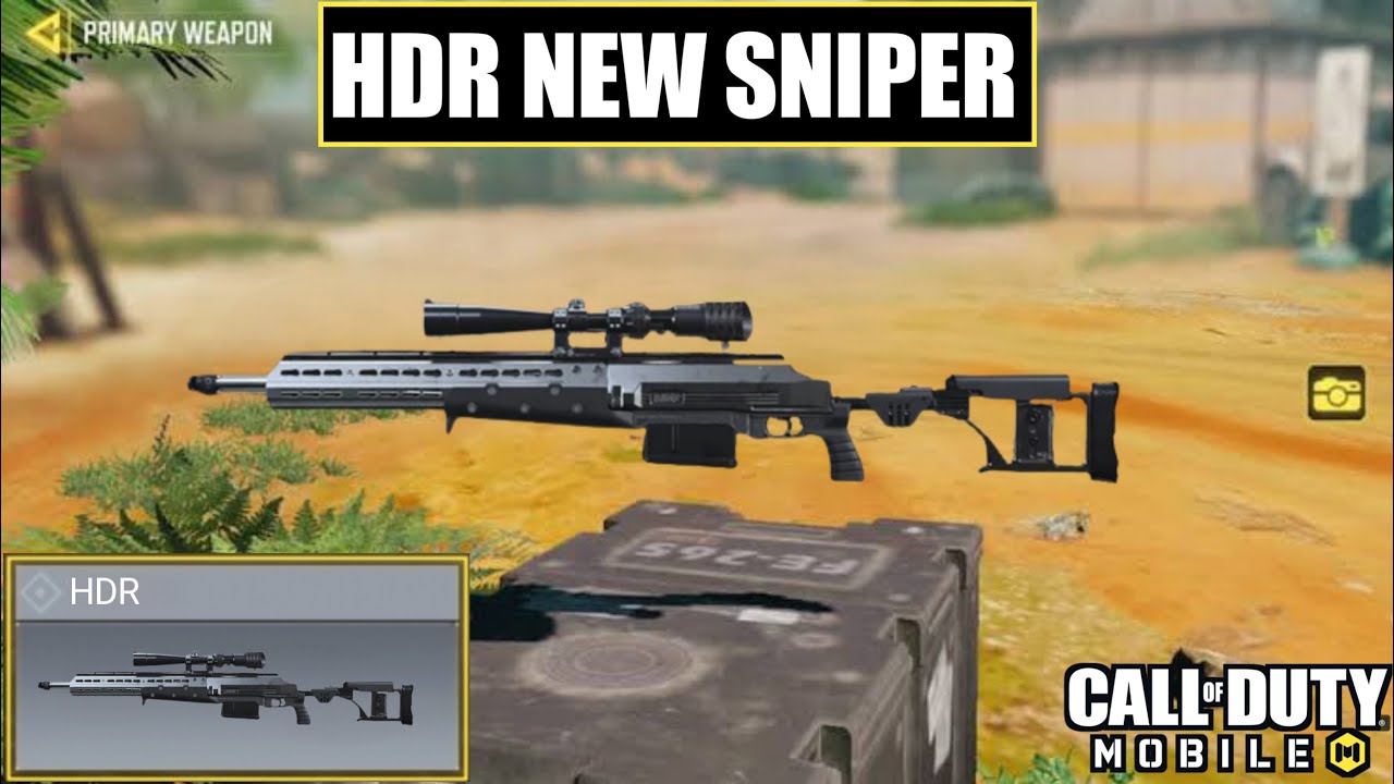 *NEW* Codm HDR New Sniper Rifle Season 3 And Season 4 Test Server ...