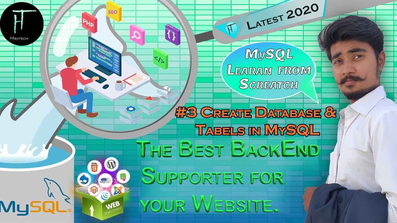 3 How To Create Database And Tables In MySQL Database In Hindi Latest 3 How To Create Database And Tables In MySQL Database In Hindi Latest