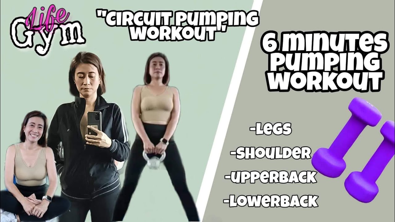6 Min. "CIRCUIT PUMPING WORKOUT" - YouTube