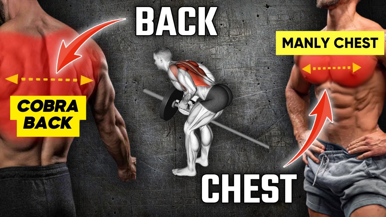 Massive Chest & Back Building Exercises(Best YET) for Smart Men only ...