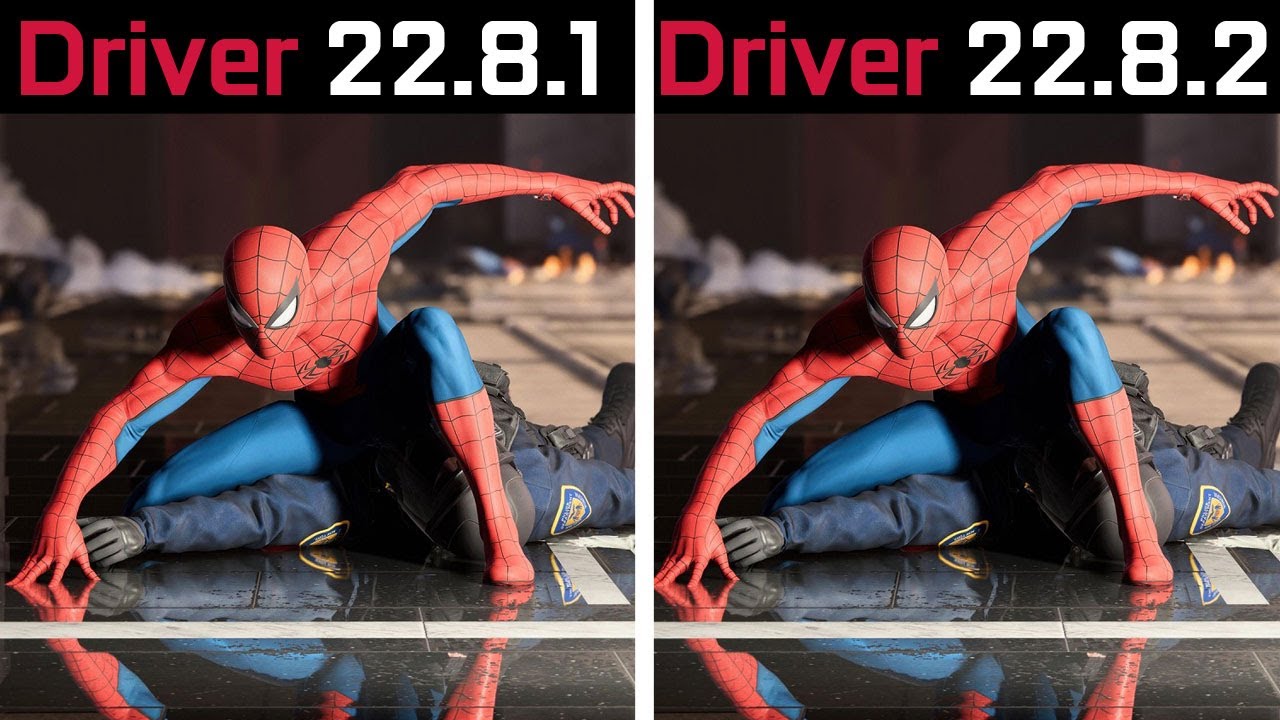 AMD Driver 22.8.1 vs AMD Driver 22.8.2 - Test in 7 Games (RX 580) - YouTube