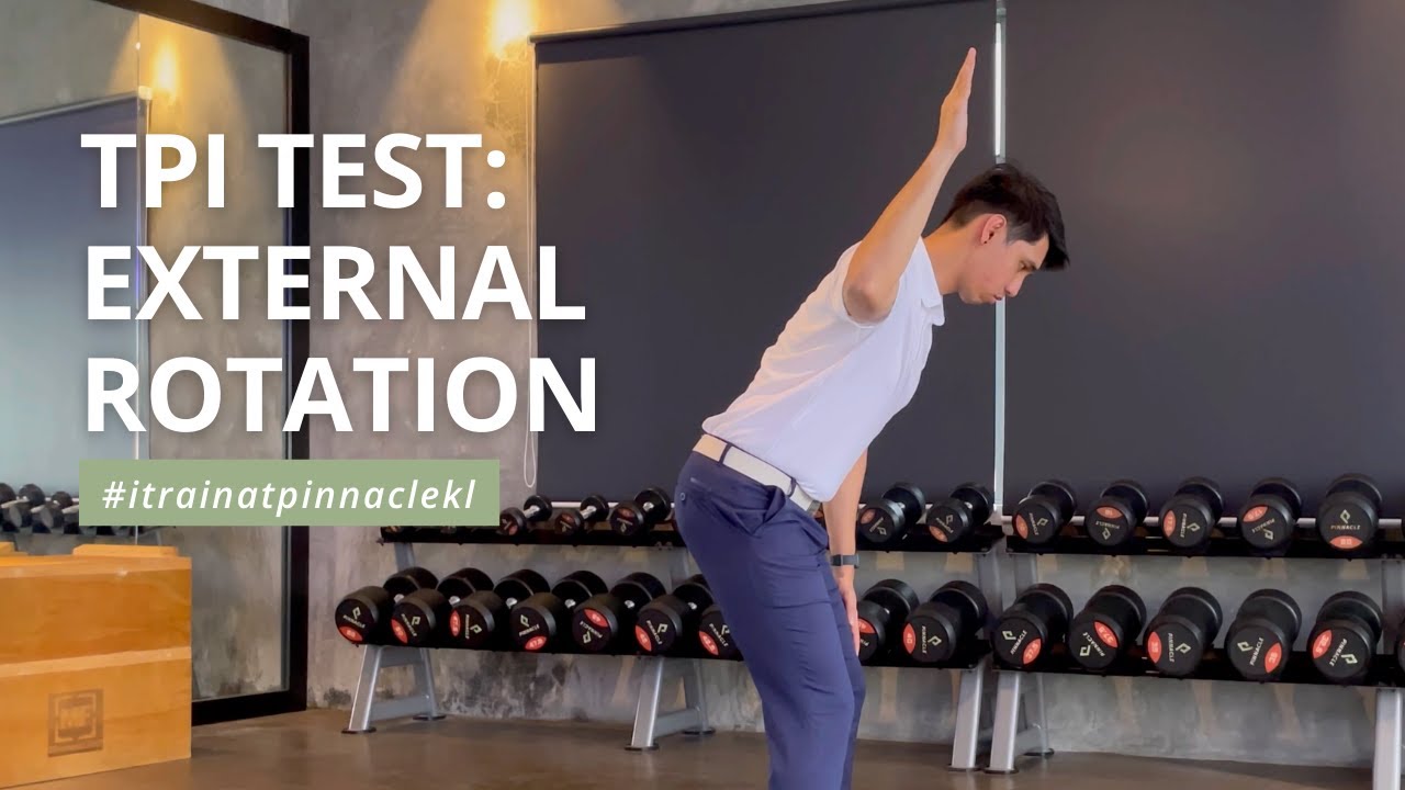 TPI Test: External Rotation - YouTube