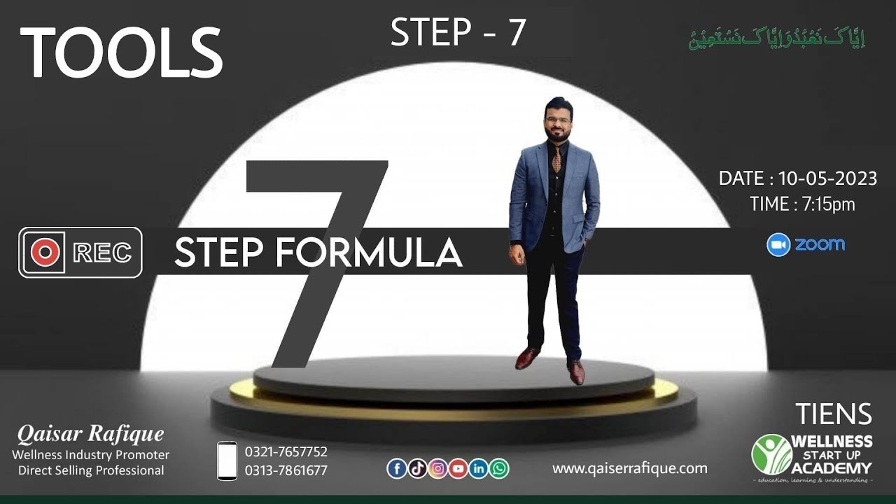 7 Steps Formula ( Seventh Step = TOOLS ) --- 10-05-2023 - YouTube